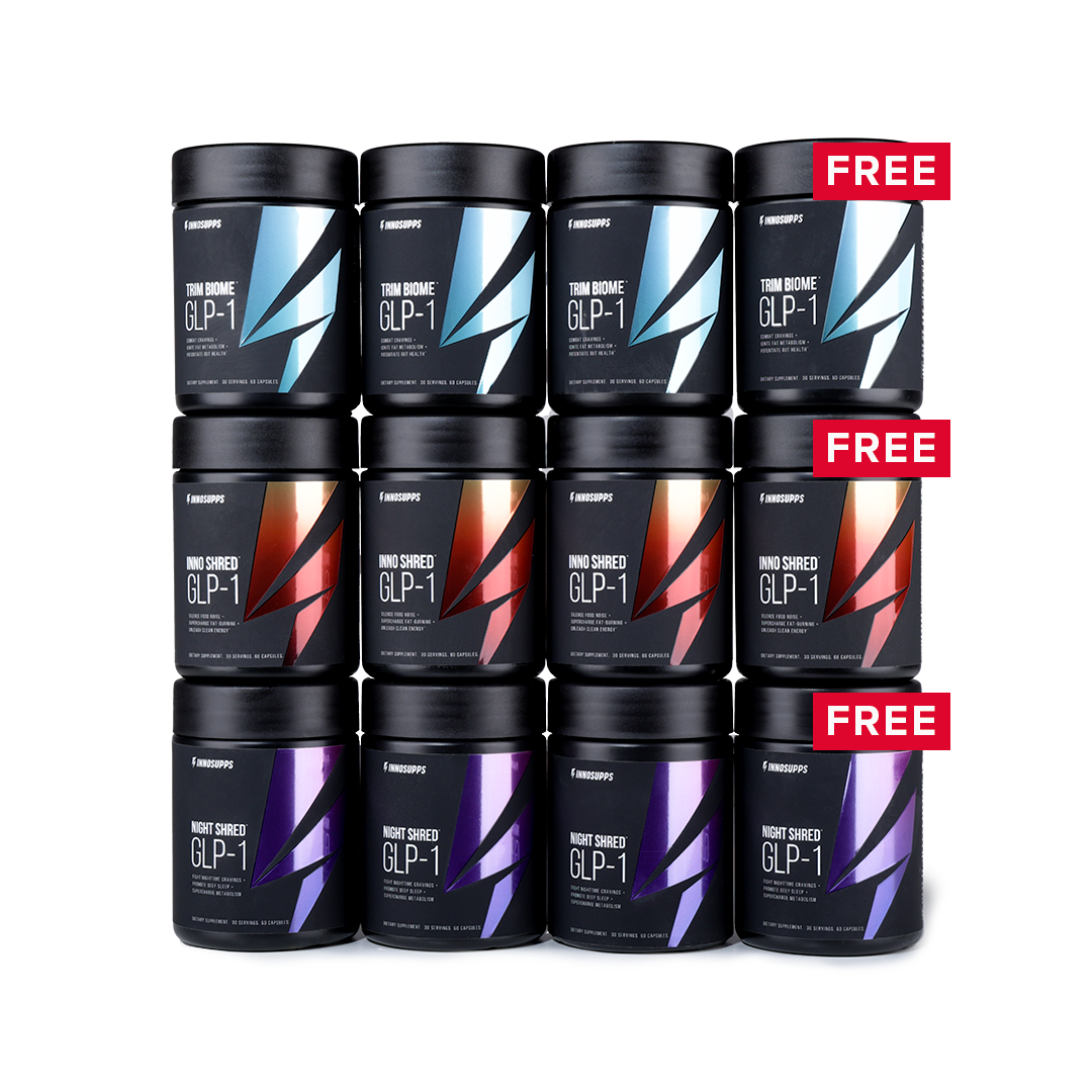 GLP-1 Shred Stack - 3-Month Supply + 1 Free