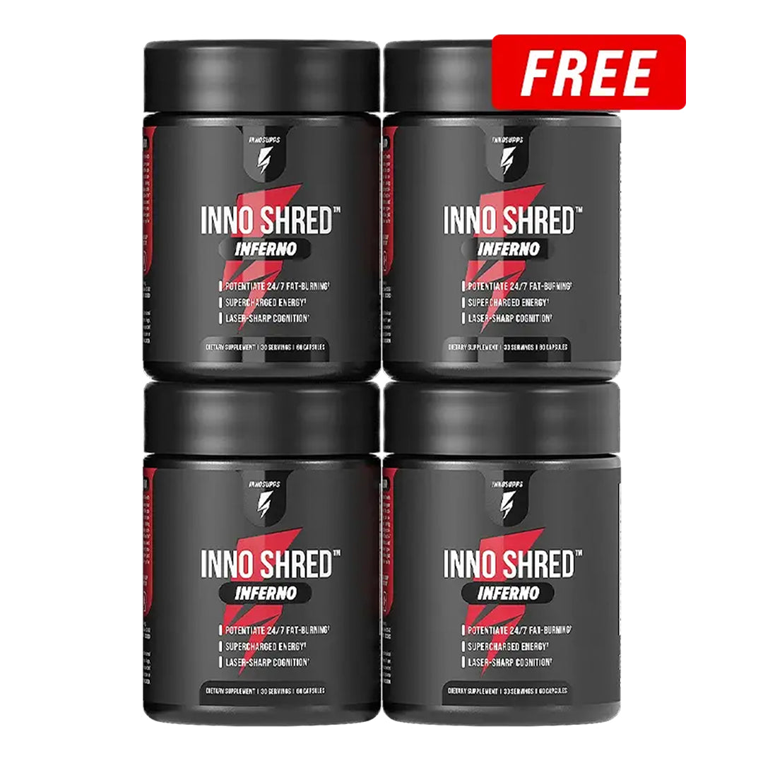 Inno Shred by Inno Supps - Burn Fat, Weight Loss Support, 60 Capsules