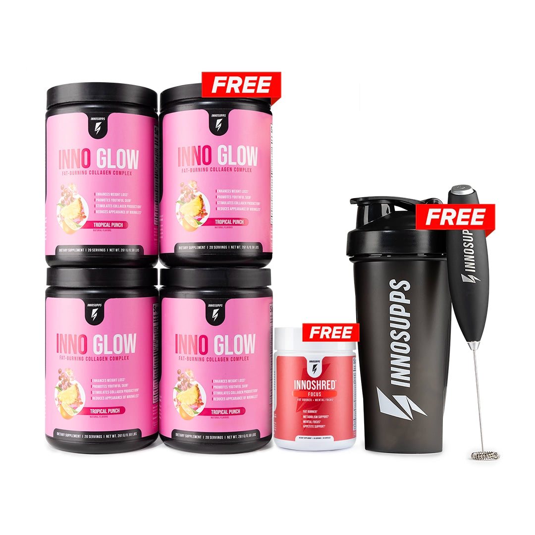 3 Bottles of Inno Glow + 3 Free Items