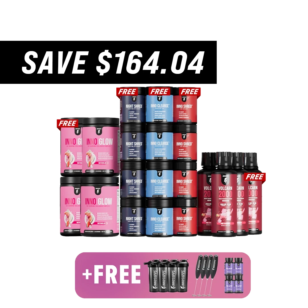 Female Shred Stack 3-Month Supply + 1 Stack Free + 12 Free Items