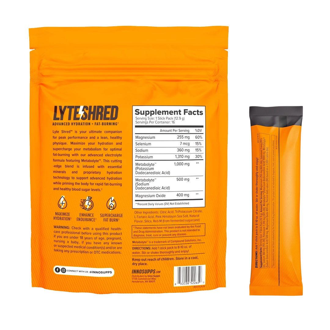 Lyte Shred - Maximize Performance Naturally: Hydration + Fat Burn