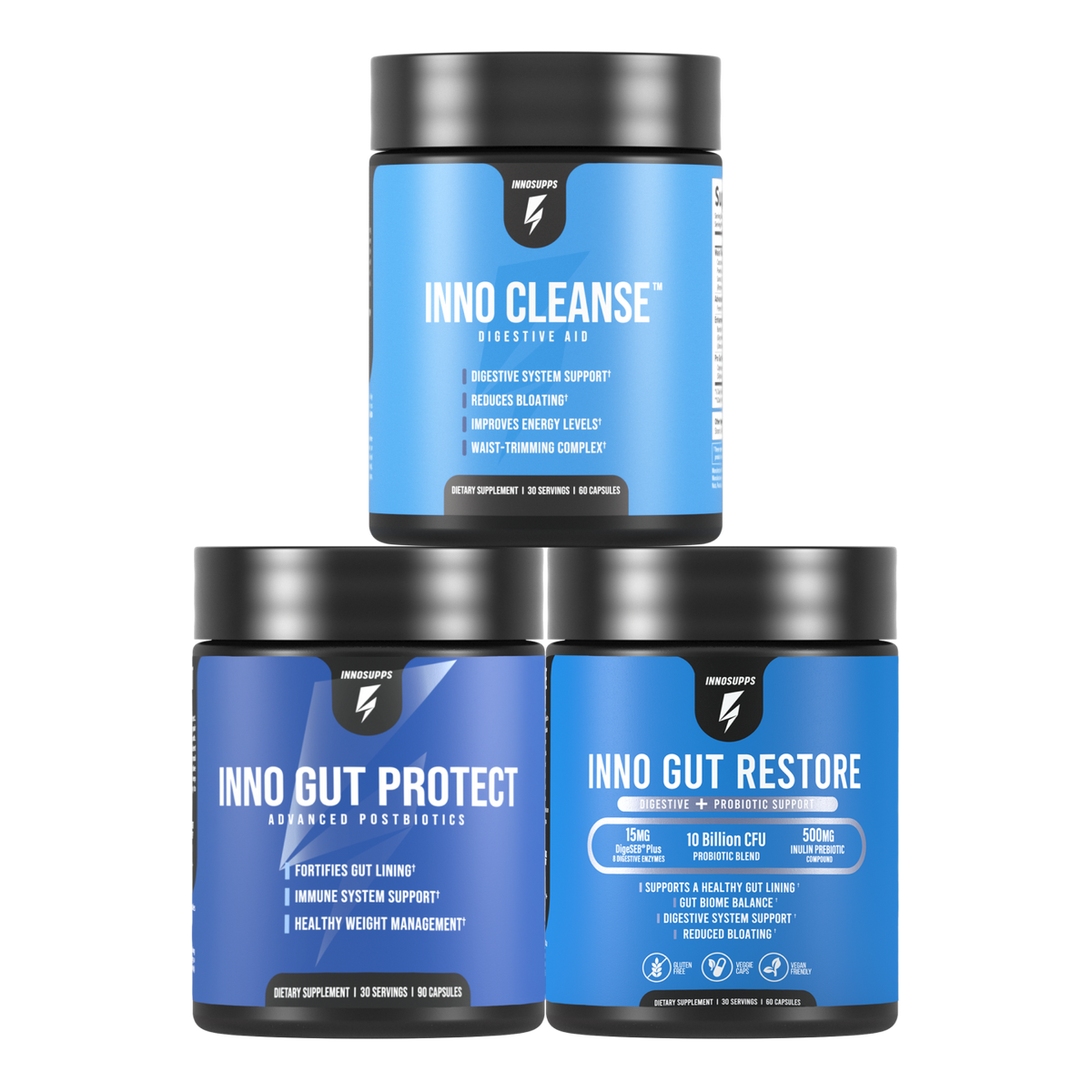 Complete Gut Health Stack - Accelerate Weight Loss From All Angles