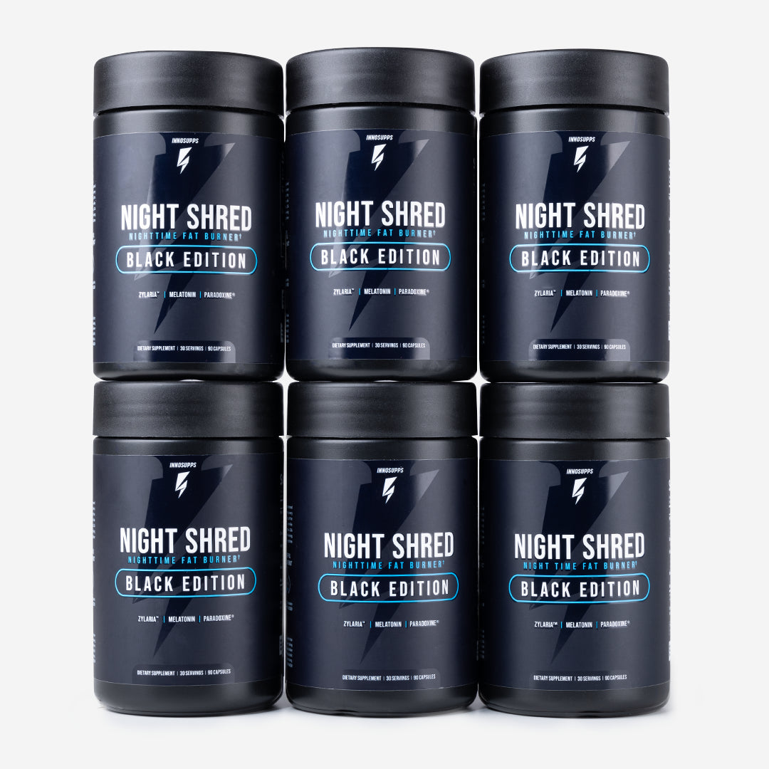 6 Bottles of Night Shred Black