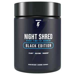 Night Shred Black - Cutting-Edge Sleep Aid and Fat-Burner, Promote ...