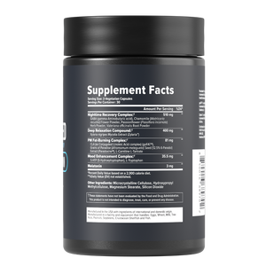 Night Shred Black - Cutting-Edge Sleep Aid and Fat-Burner, Promote ...