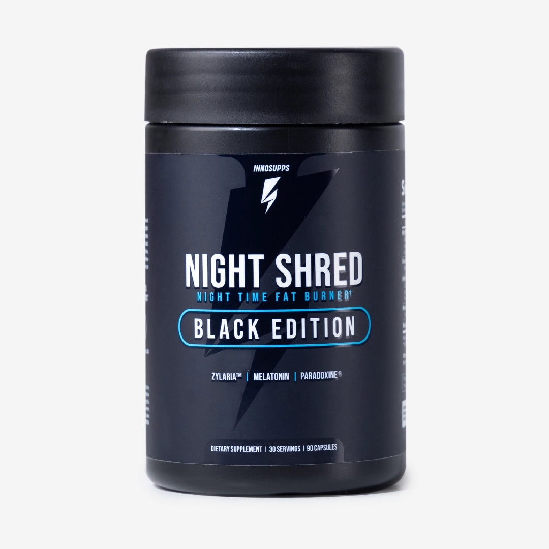 Night Shred Black - Cutting-Edge Sleep Aid and Fat-Burner, Promote ...