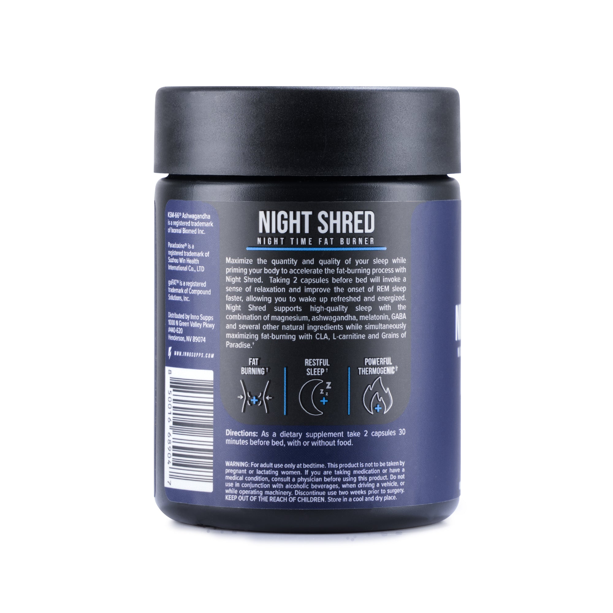 Night Shred - Advanced Thermogenic Sleep Aid for Effective Fat Loss