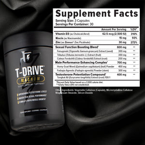 T-Drive™ Magnum - A Groundbreaking Testosterone Booster