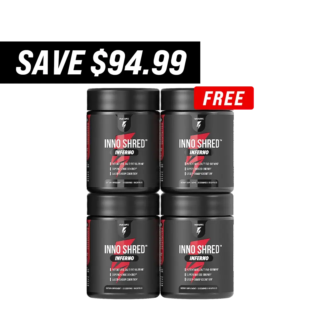 Inno Shred by Inno Supps - Burn Fat, Weight Loss Support, 60 Capsules