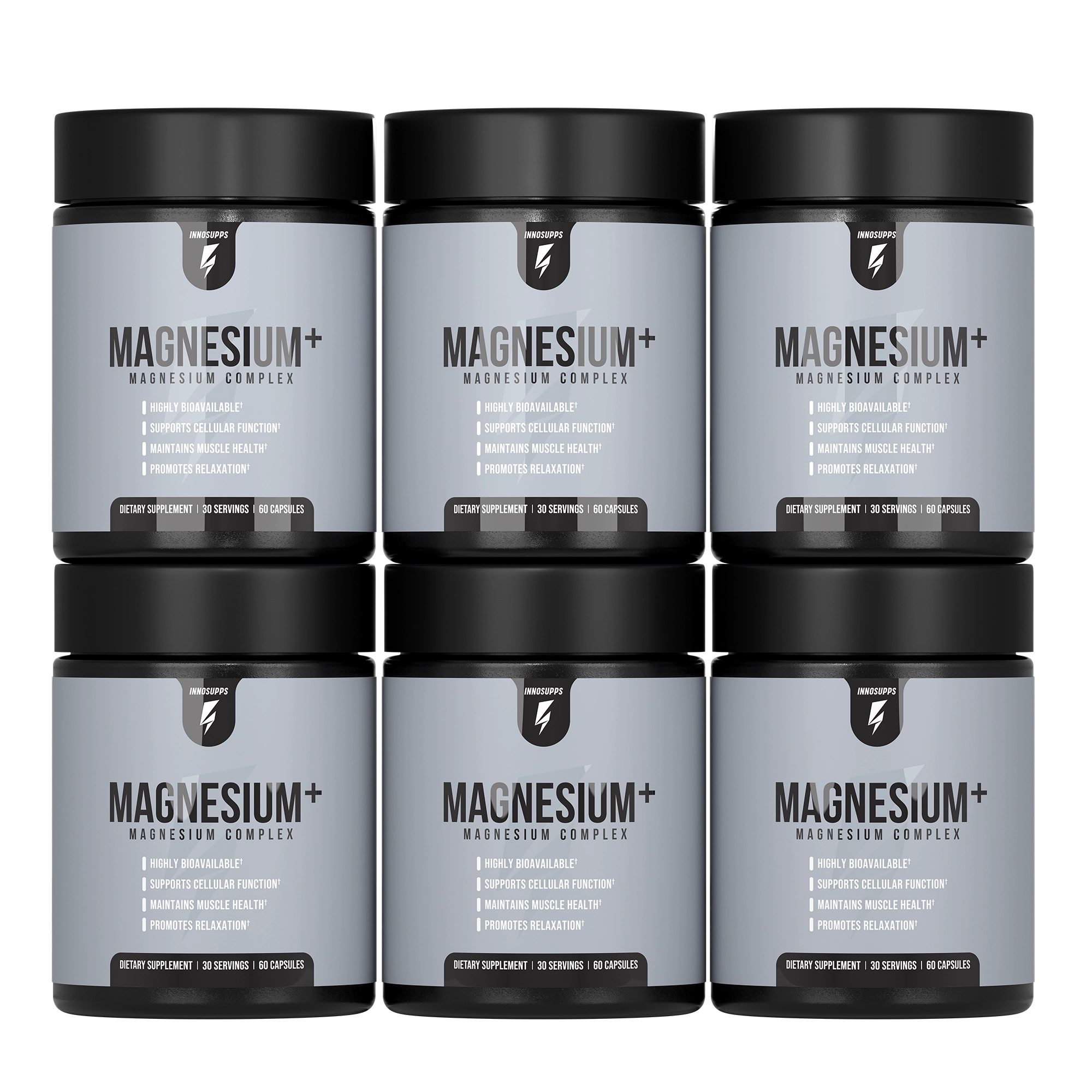 Magnesium+ - Triple-Action, Bioavailable Magnesium Complex