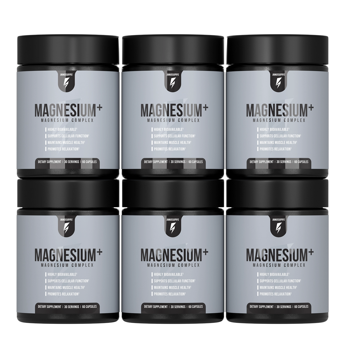 MAGNESIUM+ - Triple-Action, Bioavailable Magnesium Complex