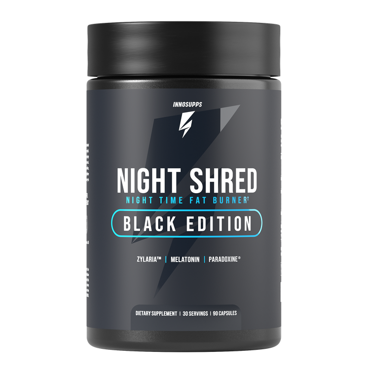 Night Shred Black - Cutting-Edge Sleep Aid and Fat-Burner, Promote ...