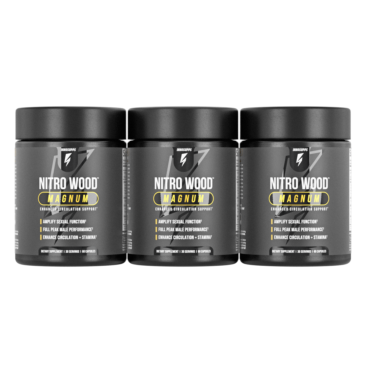 Nitro Wood Magnum by Inno Supps - Burn Fat, Weight Loss Support, 60 ...