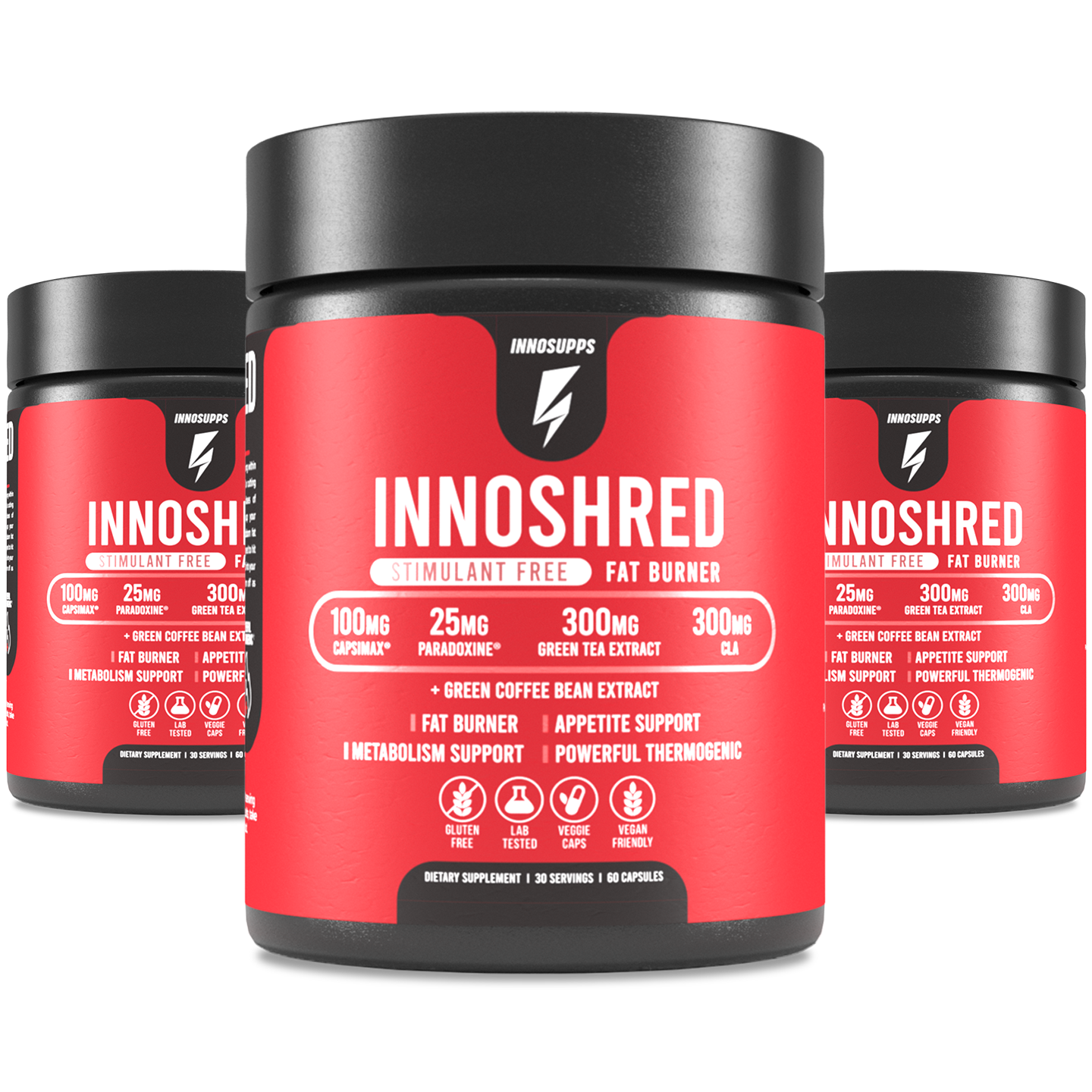Inno Shred Stimulant Free by Inno Supps - Burn Fat, Weight Loss Support