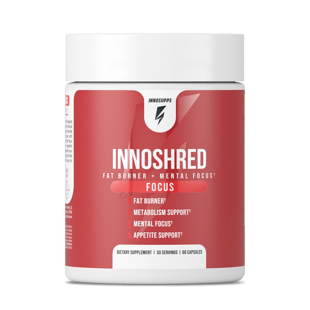 Inno Shred Focus - Weight Loss Support & Nootropic, 60 Capsules