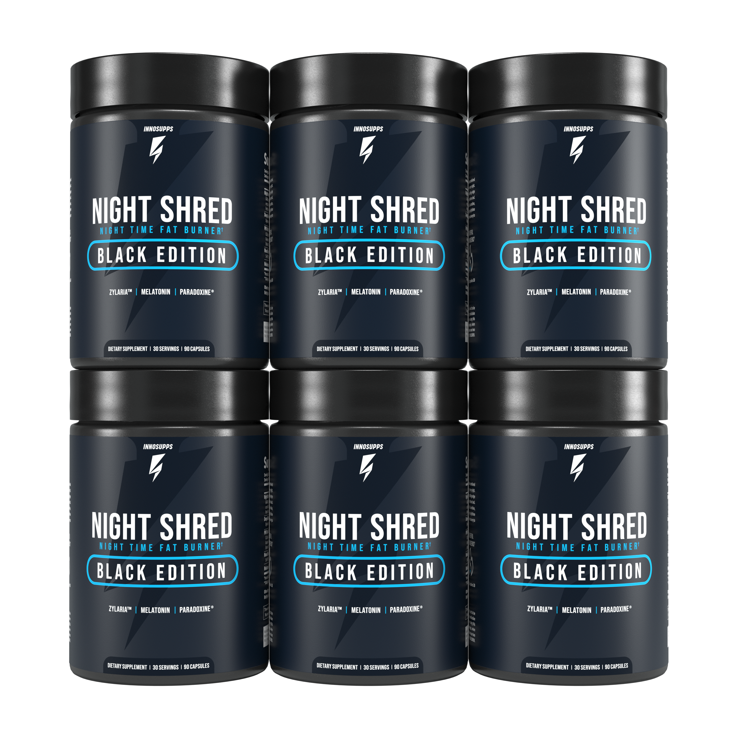 Night Shred Black - #1 Doctor-Recommended Natural Nighttime Sleep Aid