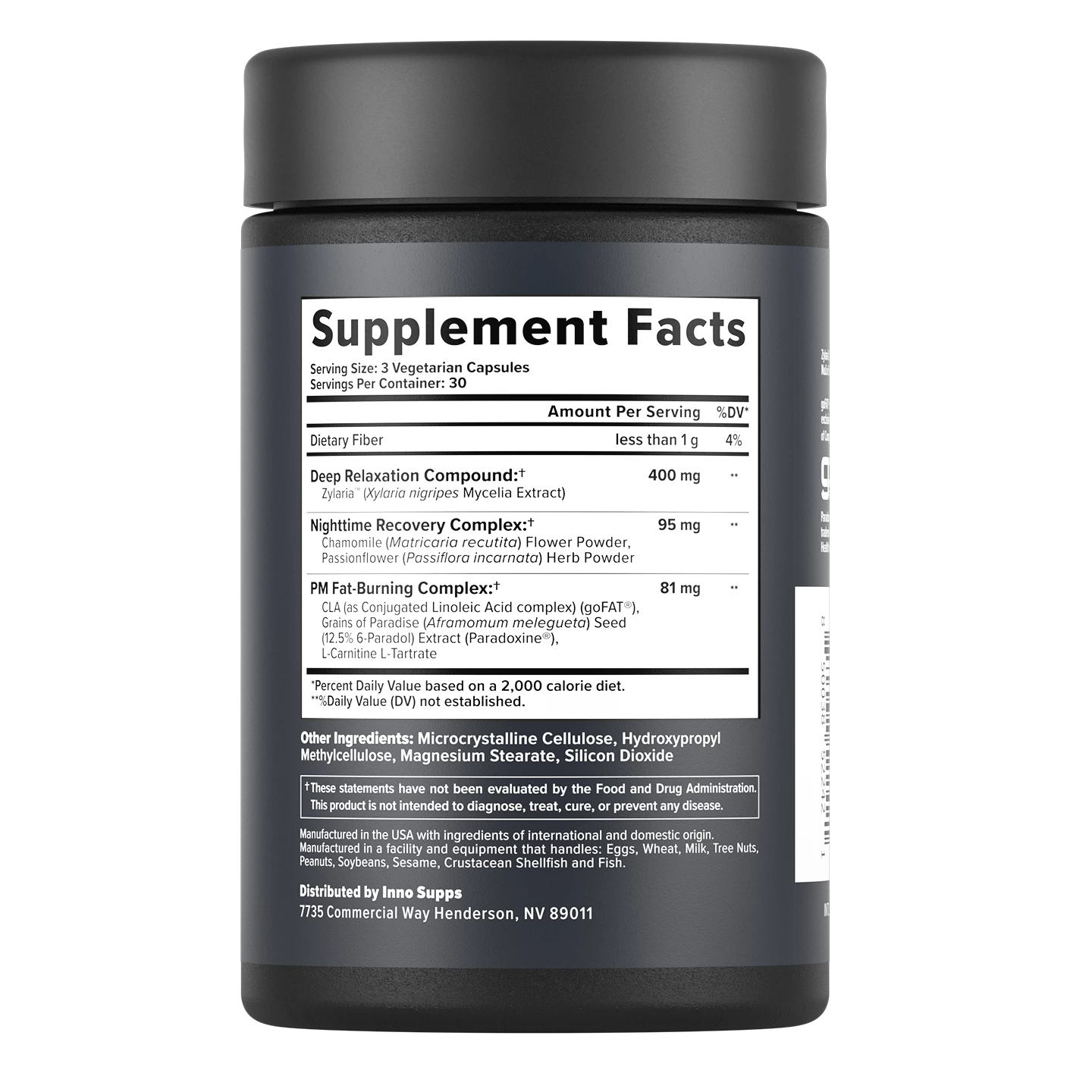 Night Shred Black - Cutting-Edge Sleep Aid and Fat-Burner, Promote ...