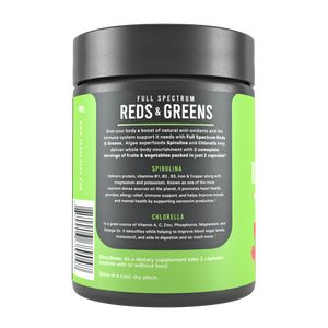 Full-Spectrum Reds + Greens | 2 Full Servings of Fruits & Vegetables ...