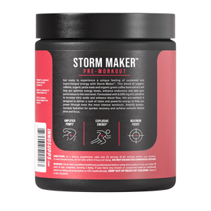 Storm Maker - Pre-Workout & Pump Formula, Naturally Flavored