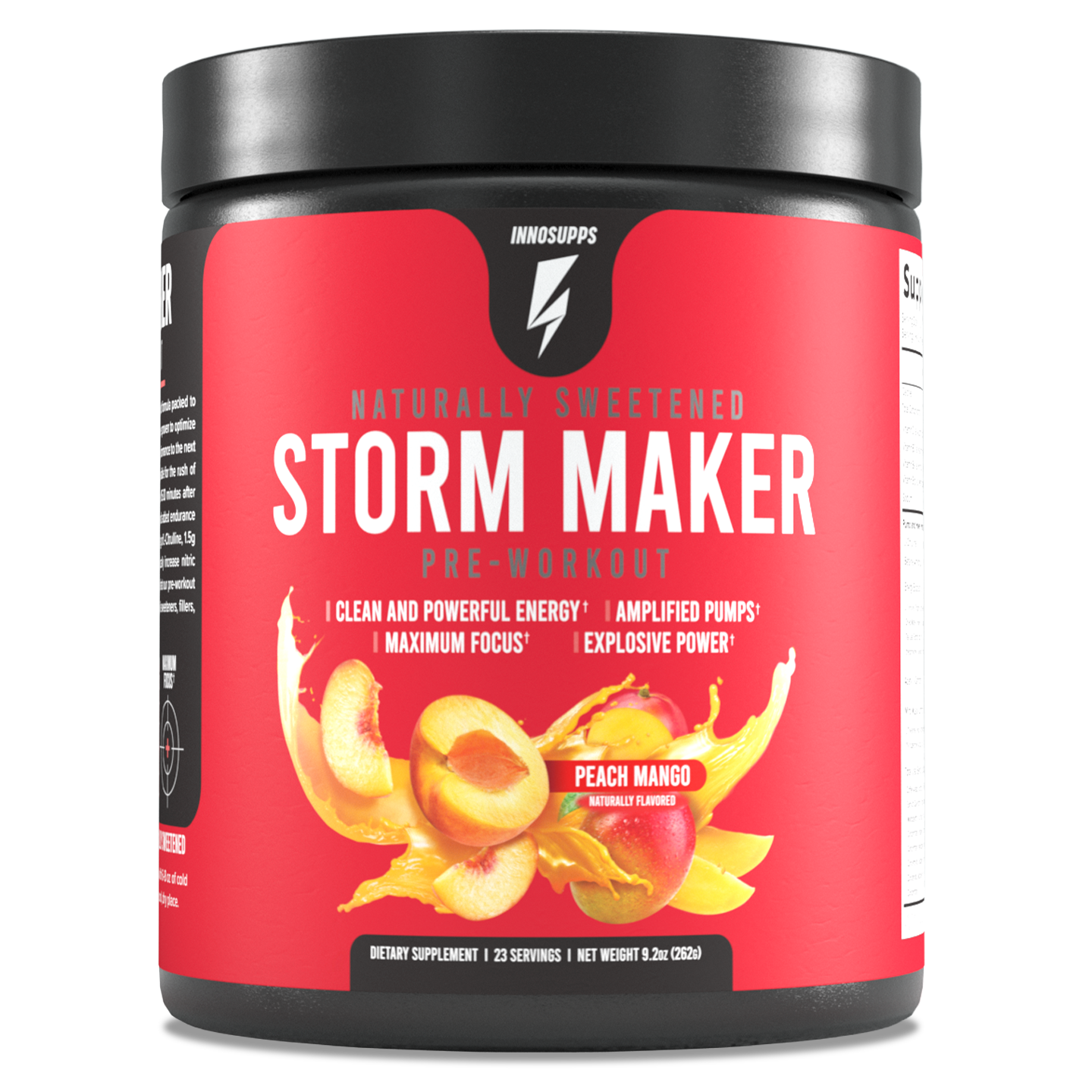 Storm Maker - Pre-Workout & Pump Formula, Naturally Flavored